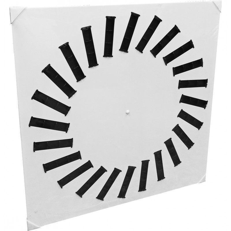 Difusor Rotacional de Techo | Placa Cuadrada | Alta Eficiencia en ...